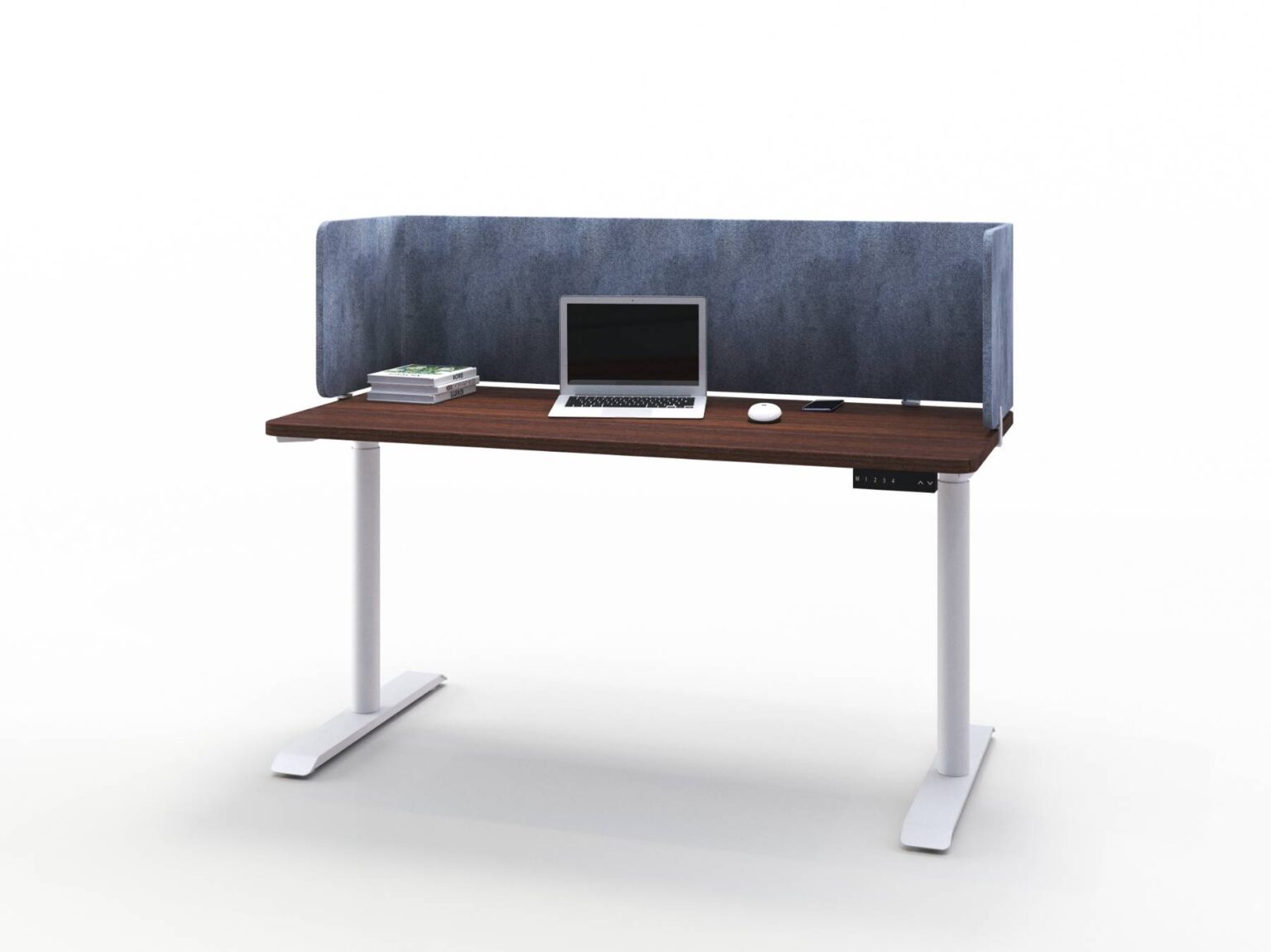 Saturn II Workstation - Round Leg - Topaz Furniture