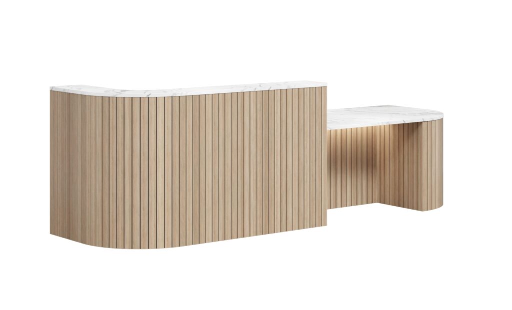 Stream Mobility Reception Desk - Topaz Furniture